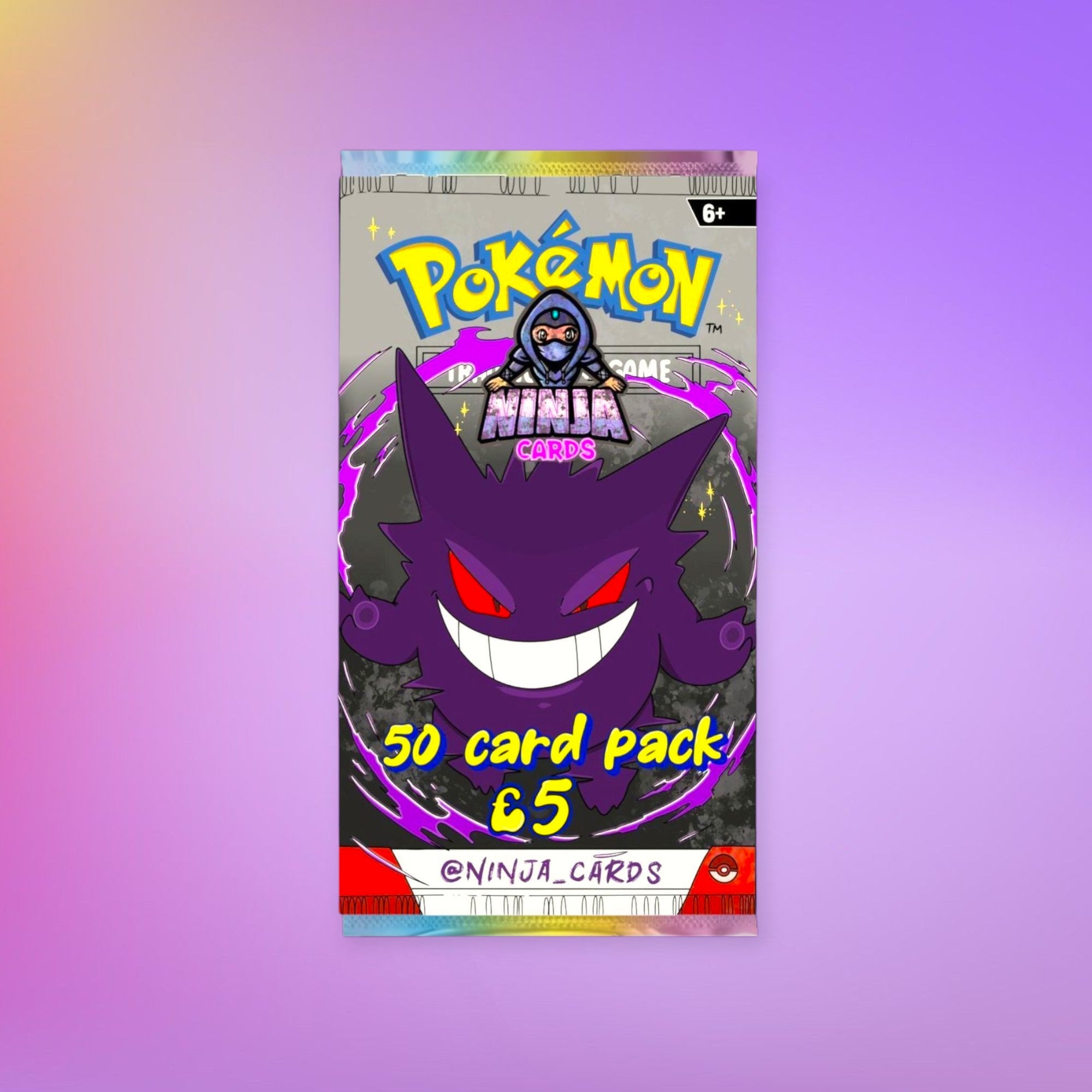 50 Card Pack - Website Exclusive – Ninja Cards