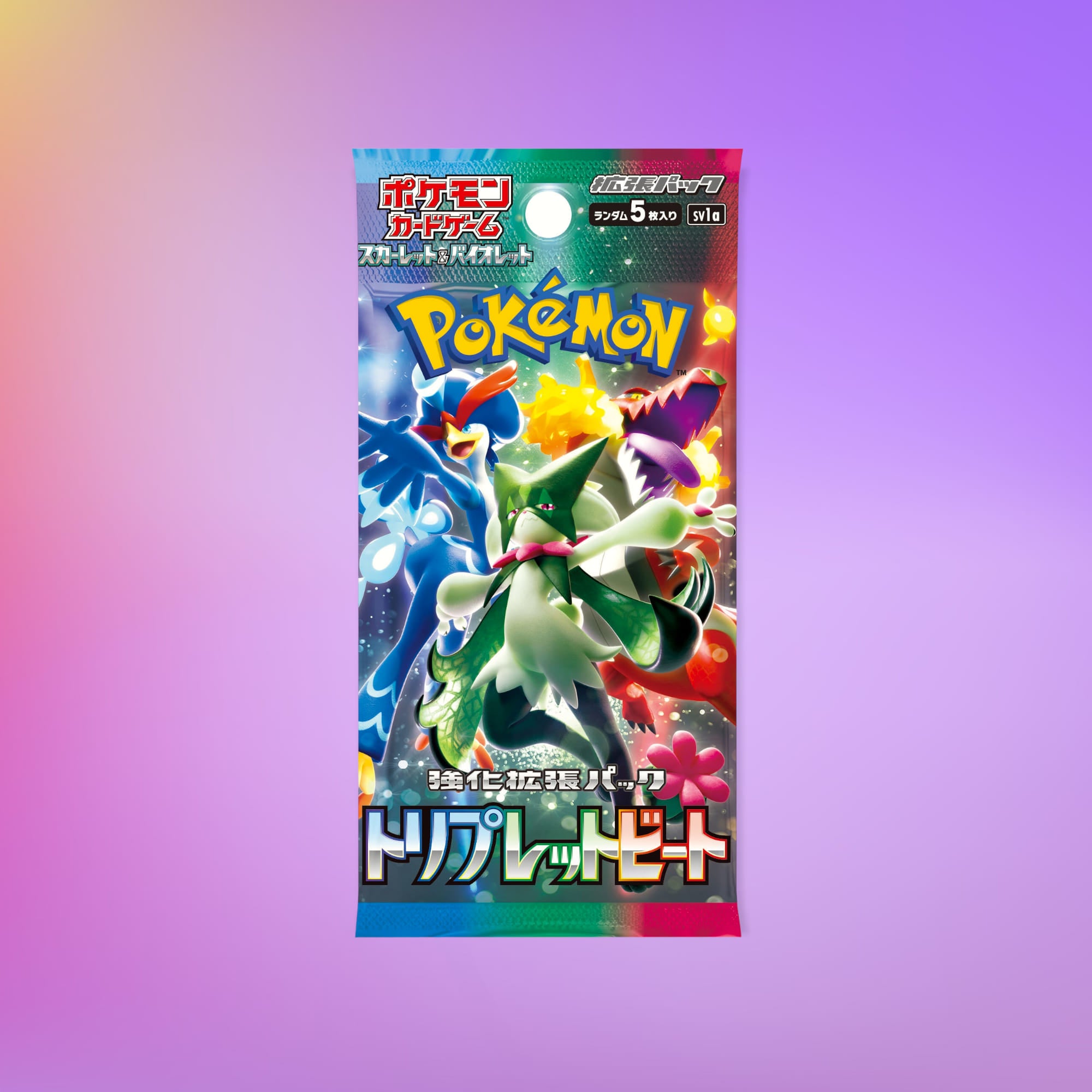 Triple Beat Japanese Booster Pack – Ninja Cards